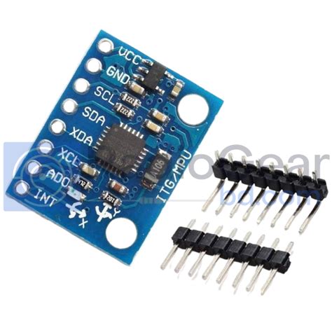 mpu 6050 3 axis accelerometer and gyro breakout module radiogear bd