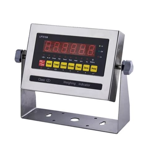 Stainless Steel Waterproof Weighing Indicator Led Lcd Lp7510 With Rs232 Rs485 Waterproof