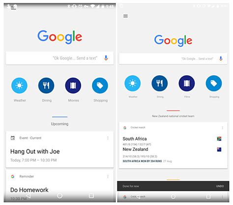 Updated UI For Google Now Is Under Testing GSMArena Blog