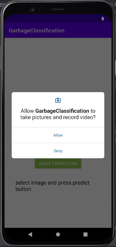 Github Samuelnoel Garbageclassification Image Classification Using A Tflite Model In Android