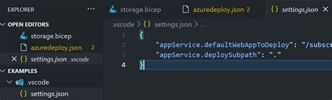 Configure Where The Build VSCode Action Outputs Files Issue Azure Bicep GitHub