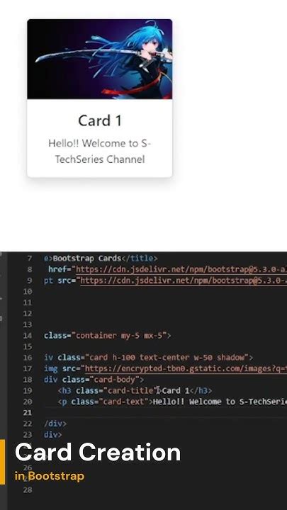 How To Create Responsive Cards Bootstrap Responsive Cards Bootstrap Cards Shorts