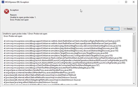 Mculink Probe Not Open Nxp Community