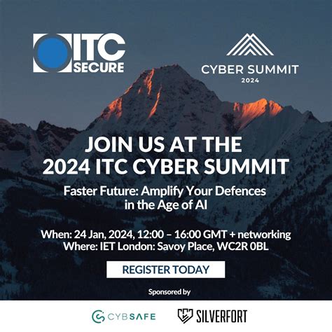 Itc Secure On Linkedin Itccybersummit Cybersecurity Ai Techtrends Ciso