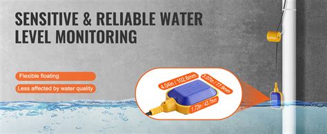 Vevor Ss Swa01 Sump Indoor Outdoor High Septic Tank Sensor 16 4ft