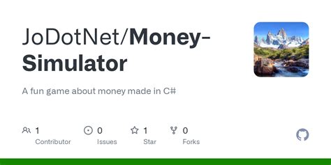Github Jodotnet Money Simulator A Fun Game About Money Made In C