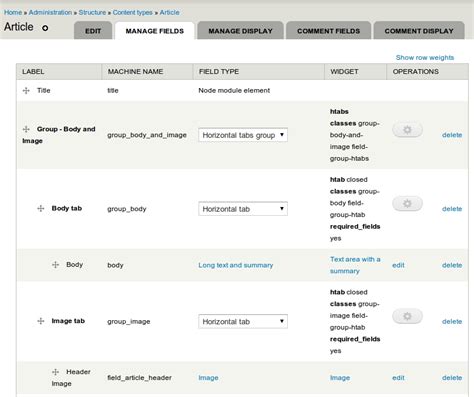 creating horizontal form tabs in drupal 7