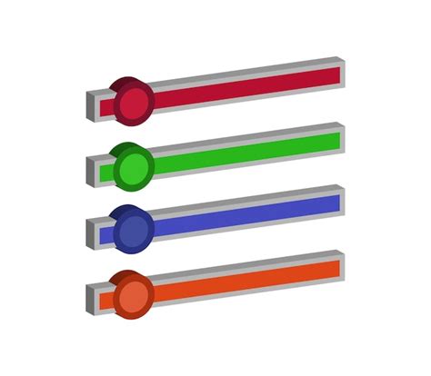 Premium Vector Volume Bars