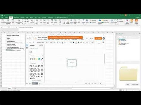 Mind Mapping In Excel Lucidchart Add In