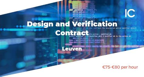 Vignesh Nittur On Linkedin Vacancy Design And Verification Contract