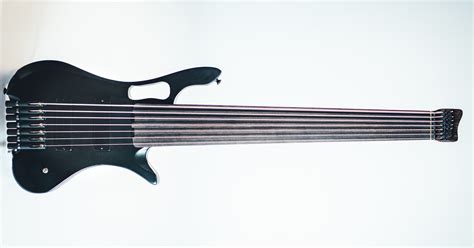 This Fretless 7 String Bass By Fm Guitars Takes Inspiration From A