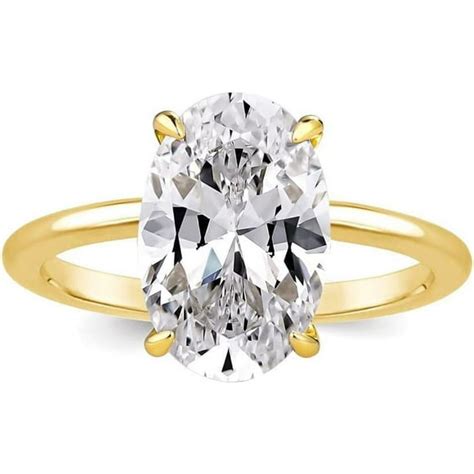 Elongated Oval Ring