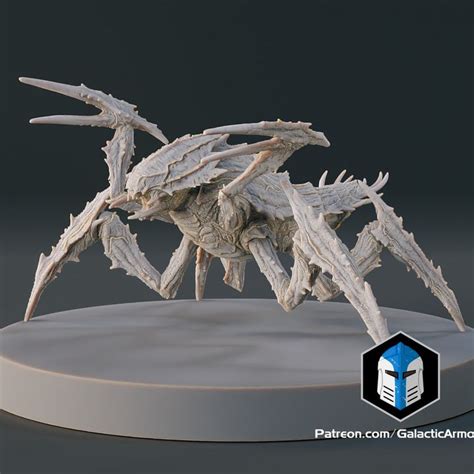 3d Printable 1 48 Scale Super Earth Terminid Warrior Pose 8 3d