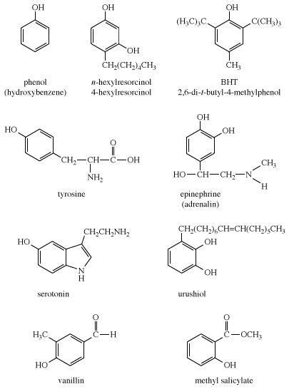 Name Each Compound As A Phenol