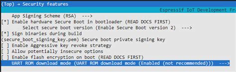 【esp32】secure Boot （安全启动）配置 Cfanz编程社区