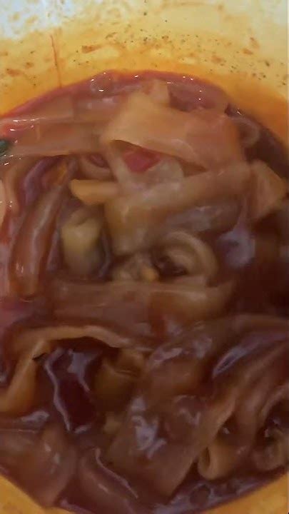 마라불닭납작당면 Youtube