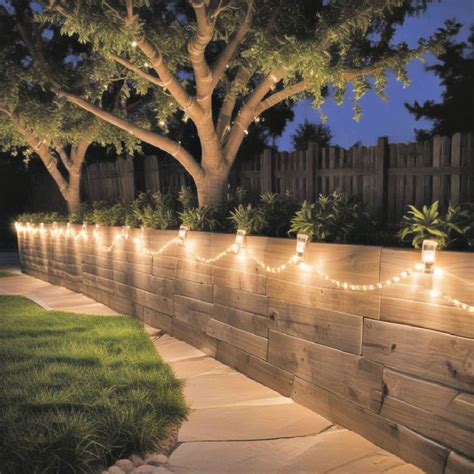20 Fence Lighting Ideas For Every Style