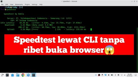 Cara Install Speedtest Cli By Ookla Di Ubuntu How To Install