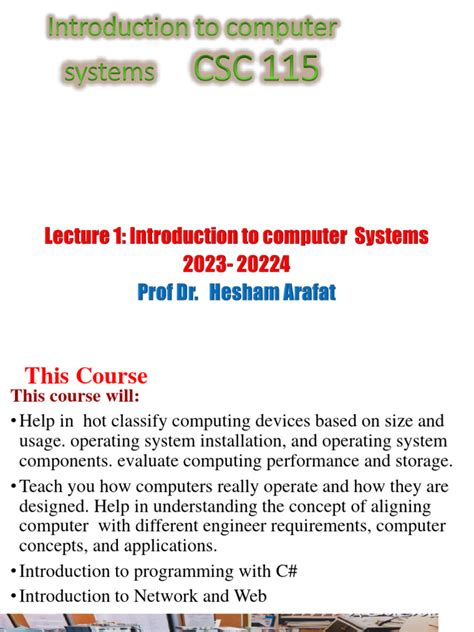 Ai Introduction To Com System Lec 1 2023 24 Pdf
