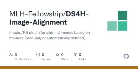 github mlh fellowship ds4h image alignment imagej fiji plugin for