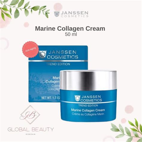 Jual Janssen Marine Collagen Cream 50 ml Non Comedogenic Antiaging ...