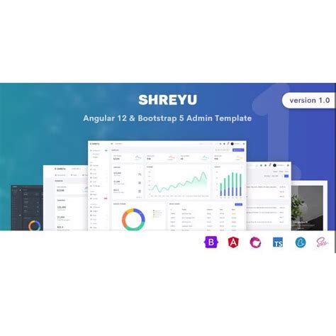 Jual Shreyu V10 Angular 12 Premium Admin Dashboard Template Shopee