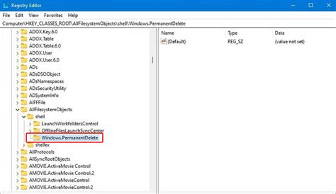 Add Or Remove Permanently Delete Option In Windows Content Menu