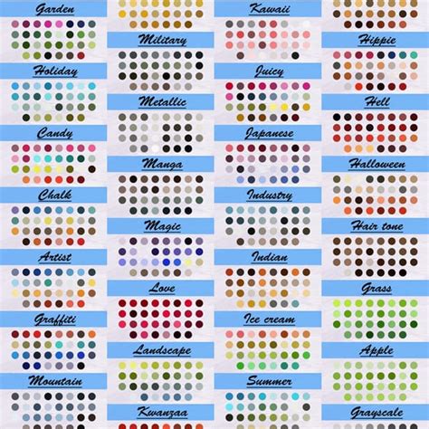 Procreate Color Palette Mega Bundle 200 Palettes 6000 Colo Inspire Uplift