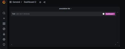 Annotation List Reference To Other Dashbaord Fails Different Root Issue Grafana