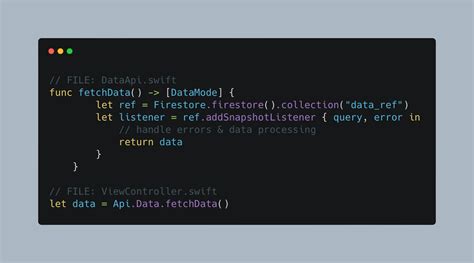 Swift What Is The Best Way If Any To Detach A Firestore Listener From A Different File