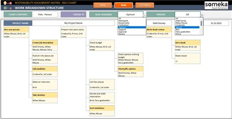 Matriz Excel Allocation Raci Matrix Template Bundle