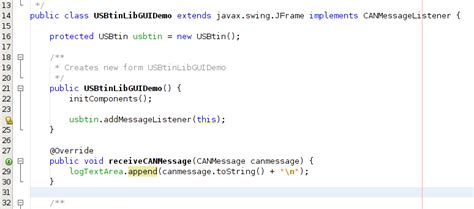 Create GUI With USBtinLib Fischl De