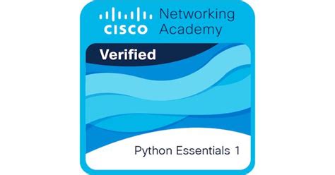 artem dits on linkedin python essentials 1 was issued by cisco to
