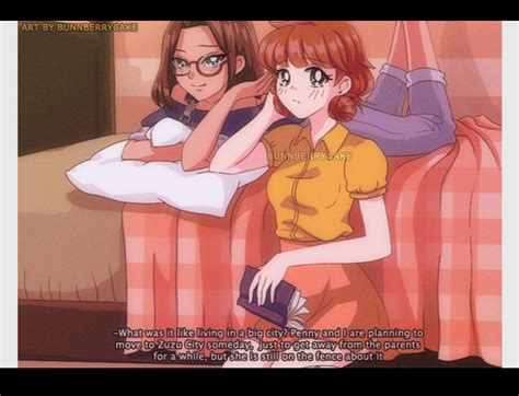 Stardew Valley Hanging Out With Maru And Penny By Bunnberrycake On