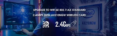 Amazon Com AX210NGW WiFi Card WiFi 6E 802 11ax Wireless Card Intel AX210 NGW Bluetooth 5 3 Tri