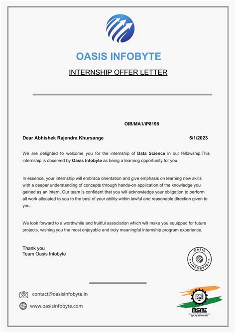 Abhishek Khursange On Linkedin Oasisinfobyte Datascience Internship Learningjourney