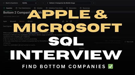Sql Tutorial Sql Interview Question Finding The Last Record In A Table Solved Tutorials