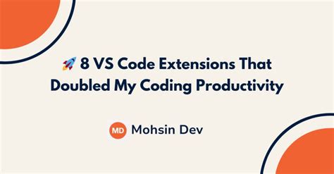 coding productivity webdevelopment vscode programming mohsin ali