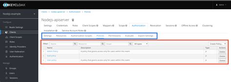 How To Achieve Policy Based Client Authorization Issue Mauriciovigolo Keycloak Angular