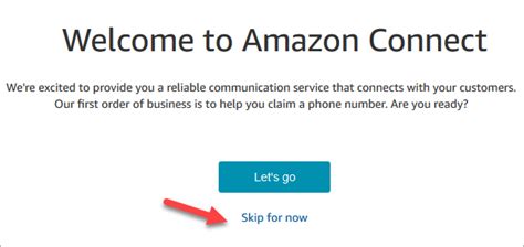Langkah 2 Buat Sebuah Instance Amazon Connect