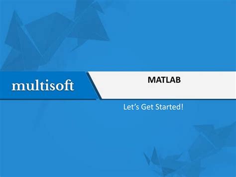 matlab training courses ppt