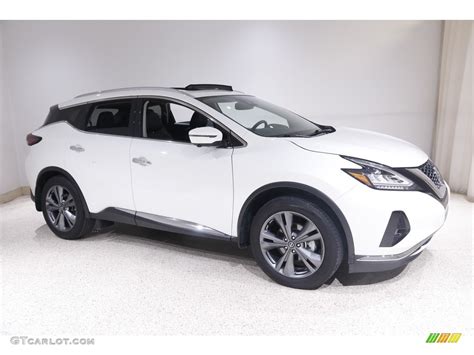 2020 Pearl White Tricoat Nissan Murano Platinum Awd 145615516 Photo
