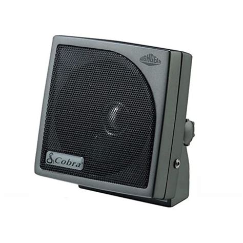 Cobra Highgear 4 Dynamic Noise Cancelling Speaker Unicom Radio