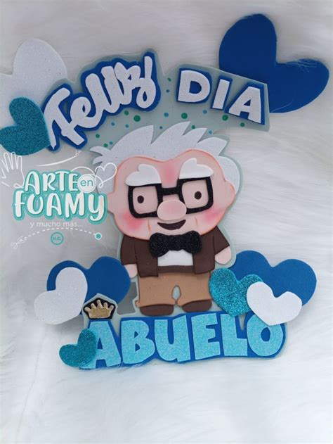 Topper Para Abuelito Feliz Dia Del Abuelo Regalos Originales Para