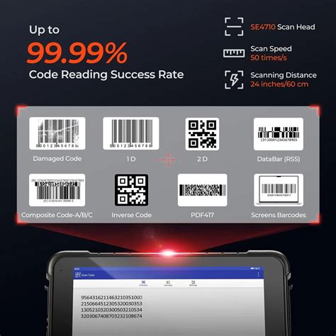 Irt01p Android Barcode Scanner Tablet Munbyn