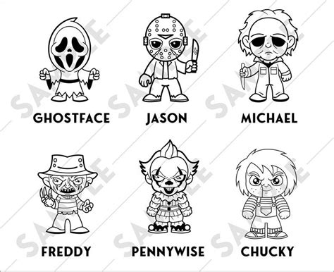 How To Draw Horror Characters Cartoon At Mark Dunning Blog
