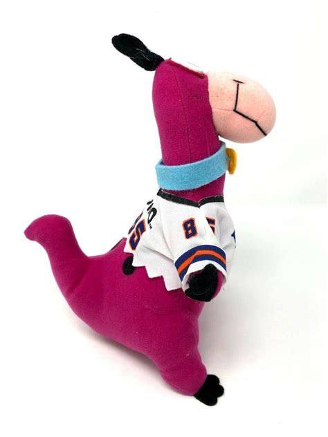 Vintage The Flintstones Dino Plush Hanna Barbera Nfl Denver Broncos 85