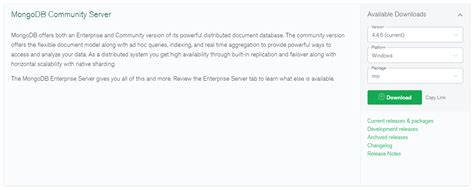 how to install and set up a local mongodb database