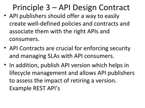 Effective Api Design Ppt