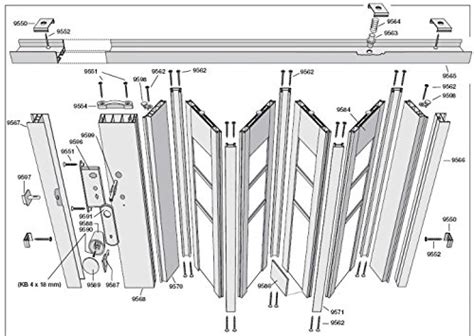 Folding Door Drawing Aluminum Folding Door Layout Design Autocad Dwg